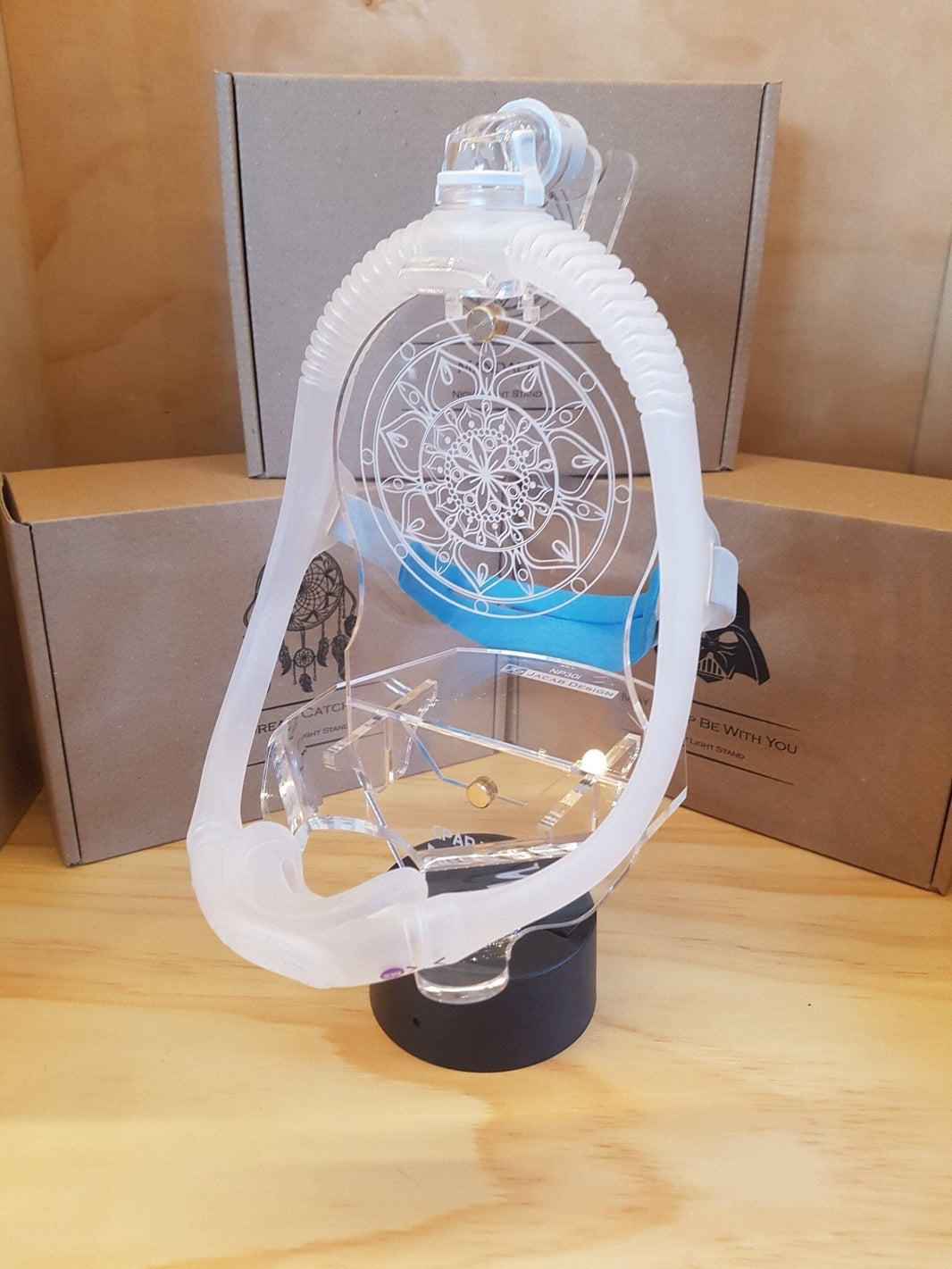 LED CPAP Mask Stands